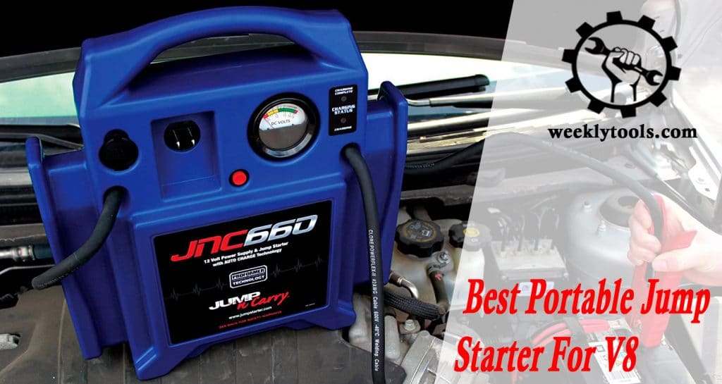 4 Best Portable Jump Starter For V8 [Gloden Guide & Review]